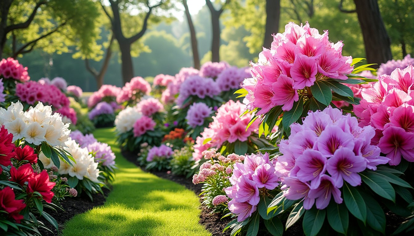 Rhododendrons : choisissez les variétés idéales pour votre jardin